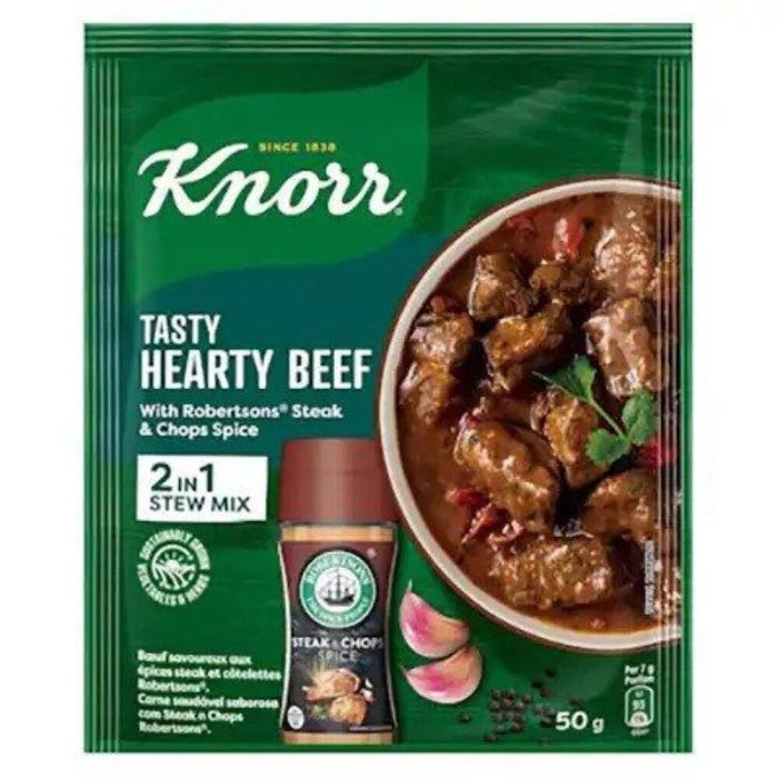 Knorr Tasty Packet Soup – Hearty Beef w/Steak & Chop – BRETT'S BILTONG