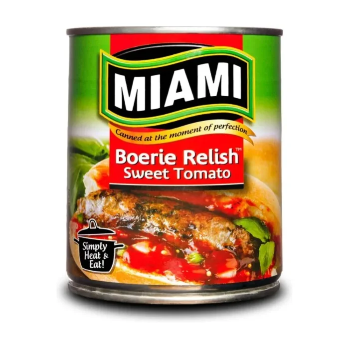 Miami Boerie Relish - Sweet Tomato 15.87oz (450g) - BRETT’S BILTONG